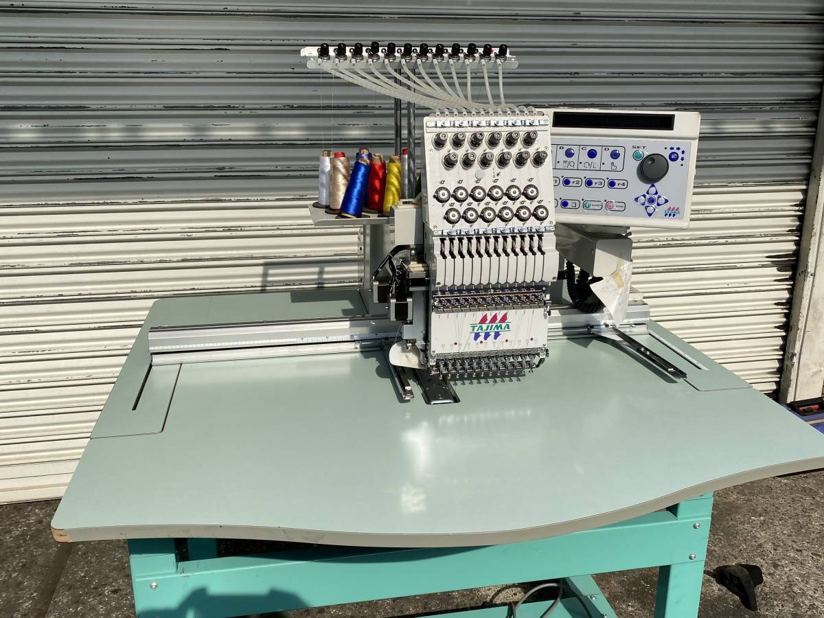 お引き取り限定【通電確認済】TAJIMA TEHX-1201 刺繍機械 刺繍ミシン タジマ/工業用ミシン/田島の落札情報詳細 - Yahoo!オークション落札価格検索 オークフリー