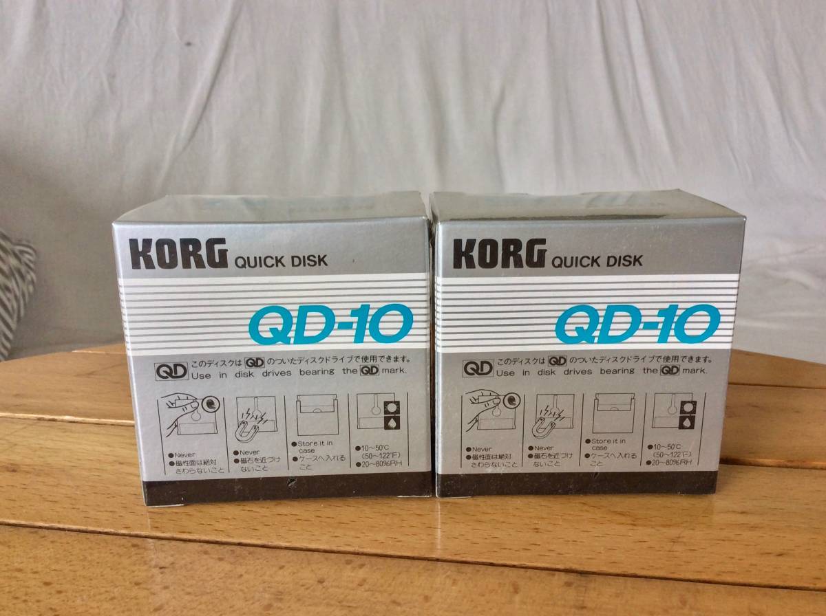 【新品】[未開封・未使用] KORG QD-10 Quick Disk クイックディスク 10枚入りBOX 2個セット (シャープ カシオ キャノン ヤマハ AKAI カワイ 任天堂)の落札 ...