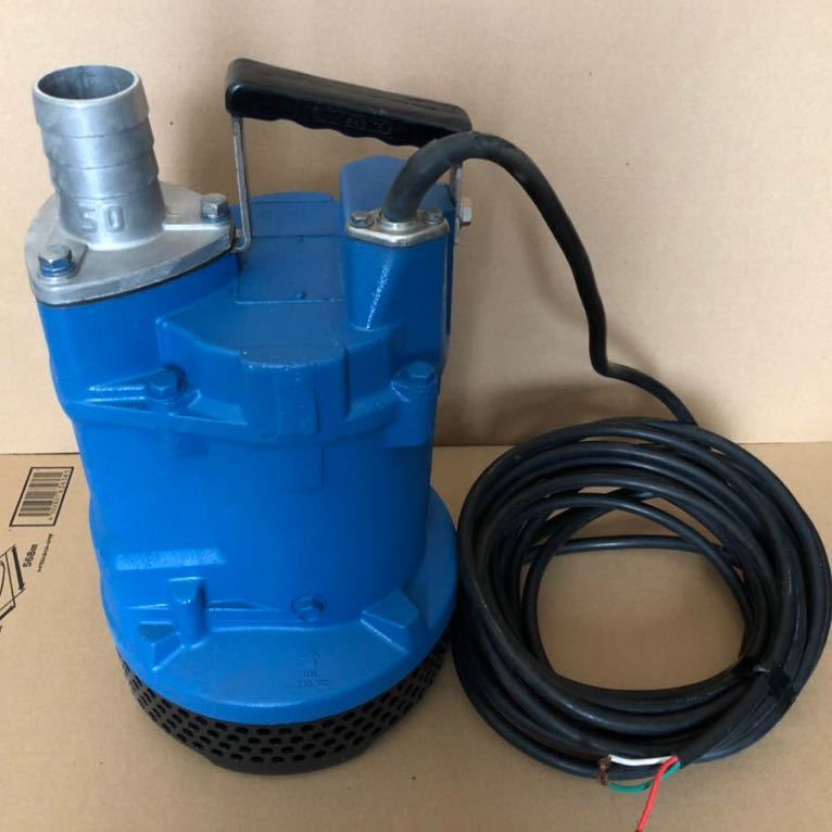 鶴見製作所 ツルミポンプ KTV2-22 水中ポンプ 200v 2.2kw 口径50mm 60HZ 中古の落札情報詳細 - Yahoo!オークション落札価格検索 オークフリー