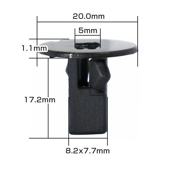 【新品】10個入 ダイハツ 純正品番 96706-WD000 スクリューグロメット? クリップ リベット クリップピン カーファスナー OEM ...