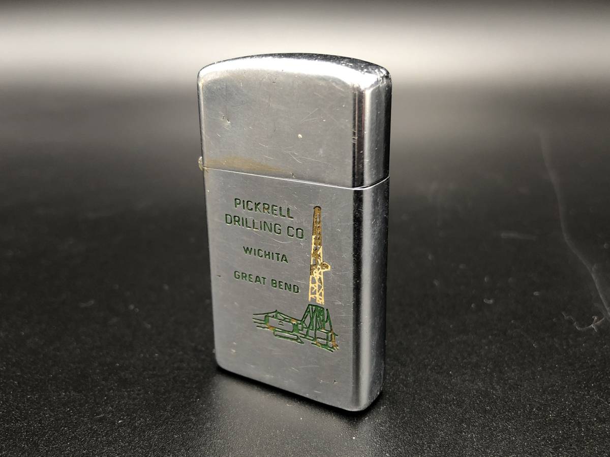 0508-310 Zippo ビンテージジッポー 1959～1960年製 PICKRELL DRILLING CO. カンザス州 ウィチタ ...