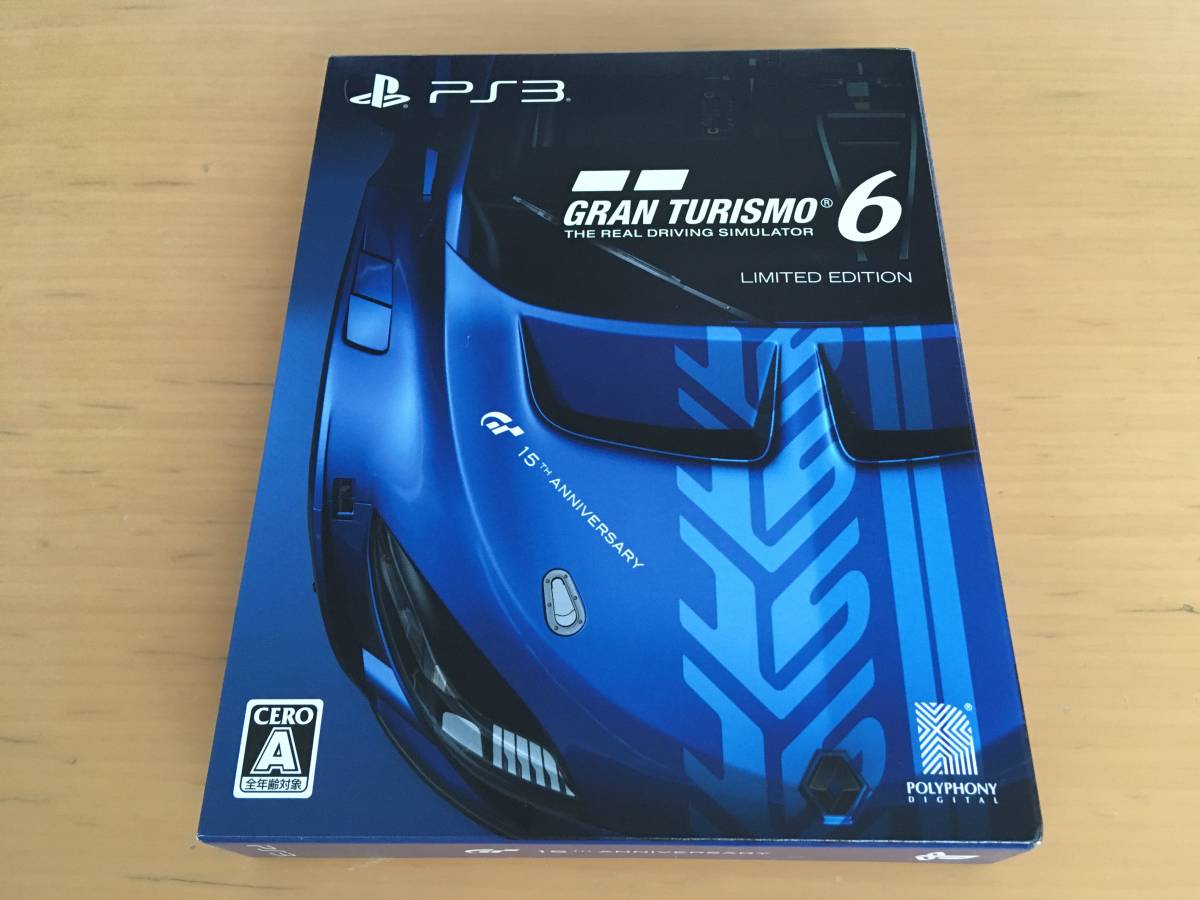 グランツーリスモ6 PS3ソフト 初回限定版 GRAN TURISMO 6 LIMITED EDITION 15TH ANNIVERSARY 15周年リミテッドエディションの落札情報詳細 ...