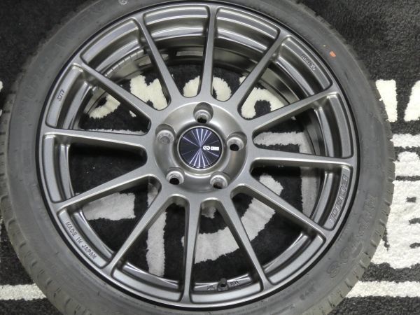 美品!軽量 Made in japan ENKEI エンケイ PF03 スズキ スイフトスポーツ ZC33 ZC32 ホンダ CR-Z マツダ NC ロードスター 7J ET48 114.3 ...