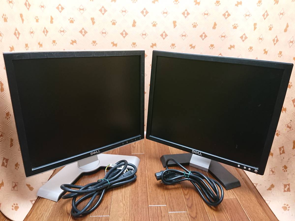 ☆液晶表示OK 17インチ☆ 1円スタ 1708FPt ・ E177FPc / デル DELL PC液晶モニター / 中古 動作品 (管 ...