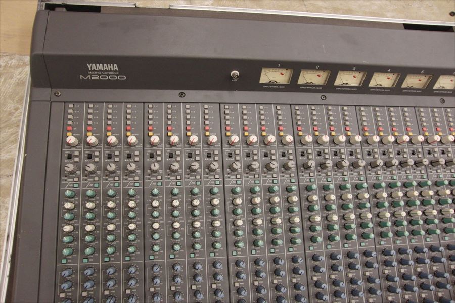 高崎 引取り限定 YAMAHA M2000-24 大型アナログミキサー ハードケース付き 中古 現状優先 200605N7178の落札情報詳細 ...