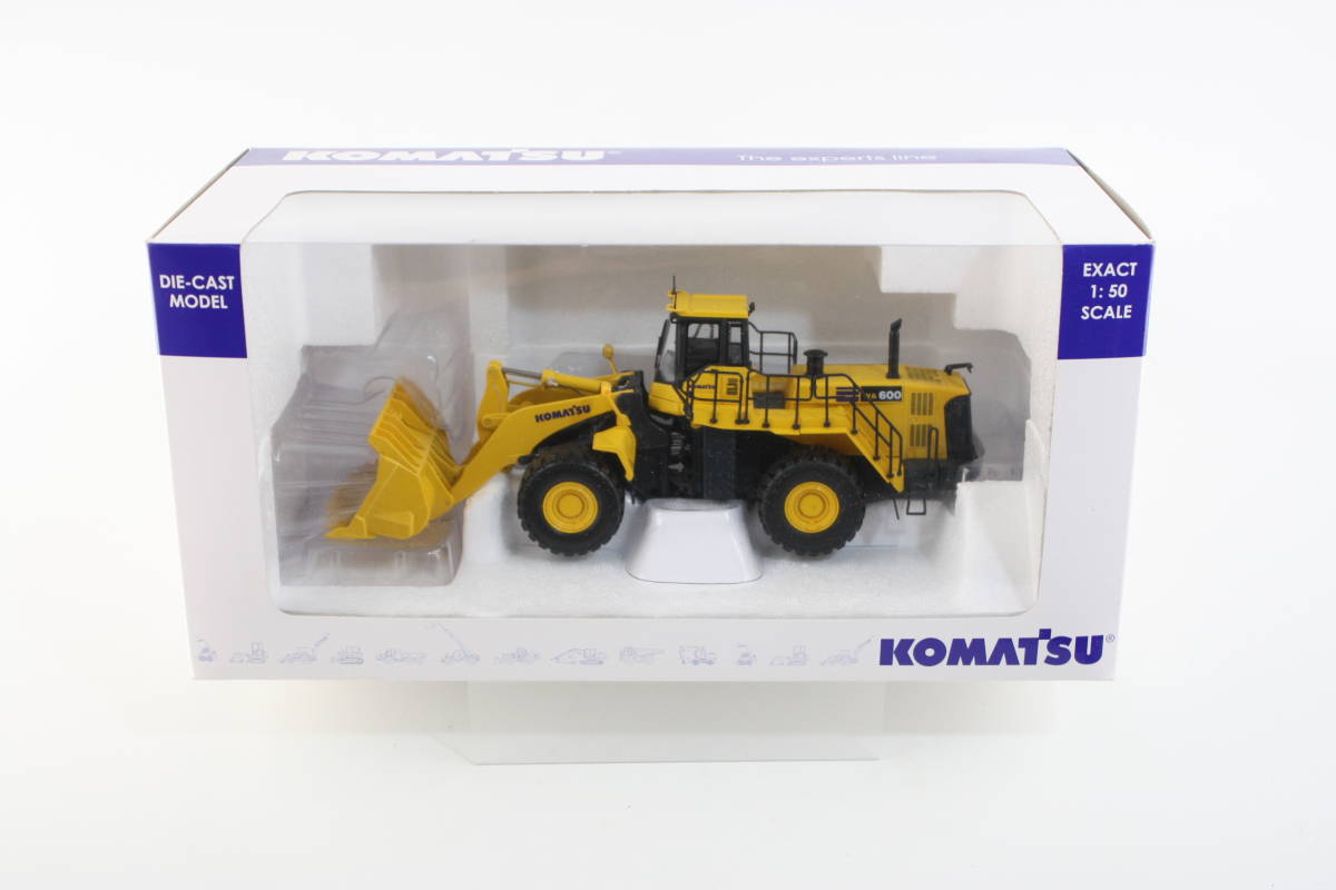 【8854】KOMATSU DIE-CAST MODEL The experts line WA600 中古品の落札情報詳細 - ヤフオク落札価格検索 オークフリー