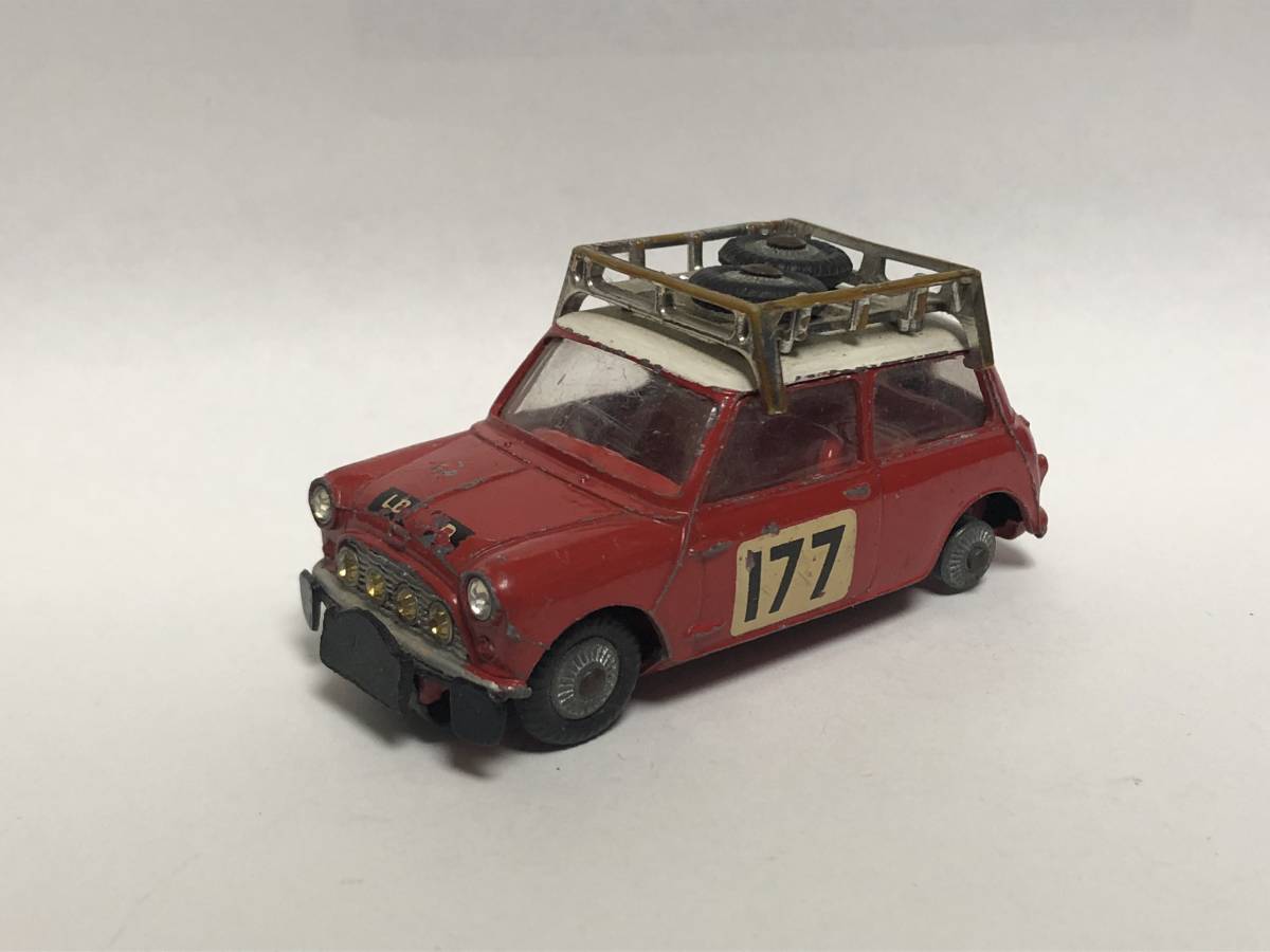 ミニカー コーギー corgi toys No.339 BMC ミニクーパー S モンテカルロ ラリーカー mini cooper #177 ...