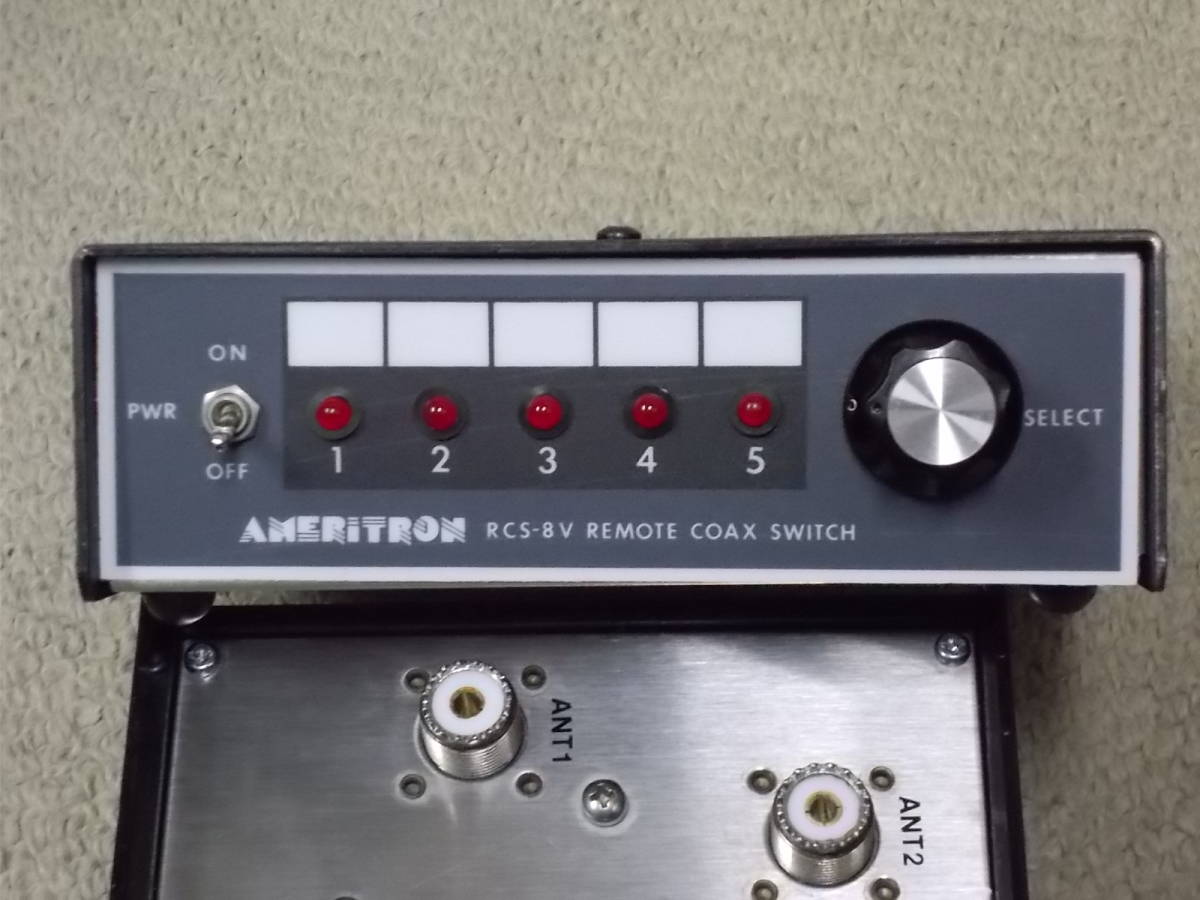アメリトロン アンテナ切替器 AMERITRON RCS-8Vの落札情報詳細 - Yahoo!オークション落札価格検索 オークフリー