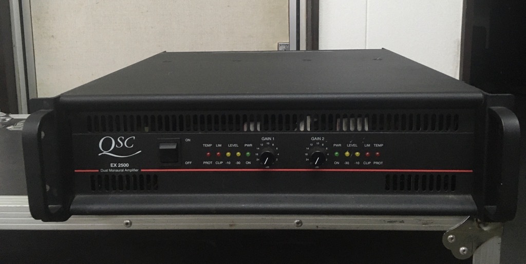 QSC / EX2500 Dual Monaural Amplifer パワーアンプの落札情報詳細 - Yahoo!オークション落札価格検索 ...