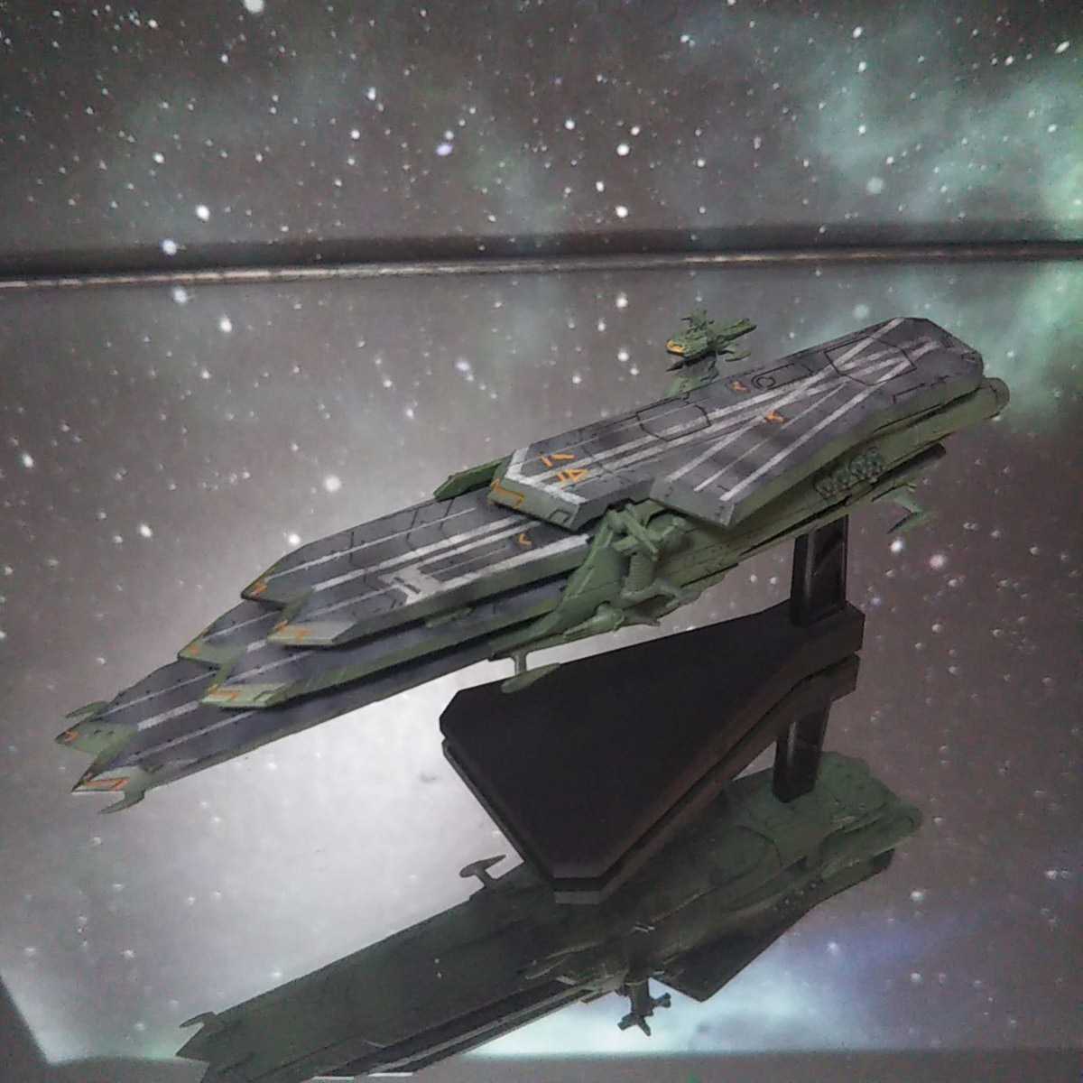 【GIGAF GUIPELLON-CLASS BALGRAY】大ガミラス帝国航宙艦隊・ガイペロン級多層式航宙母艦 バルクレイ（宇宙戦艦ヤマト ...