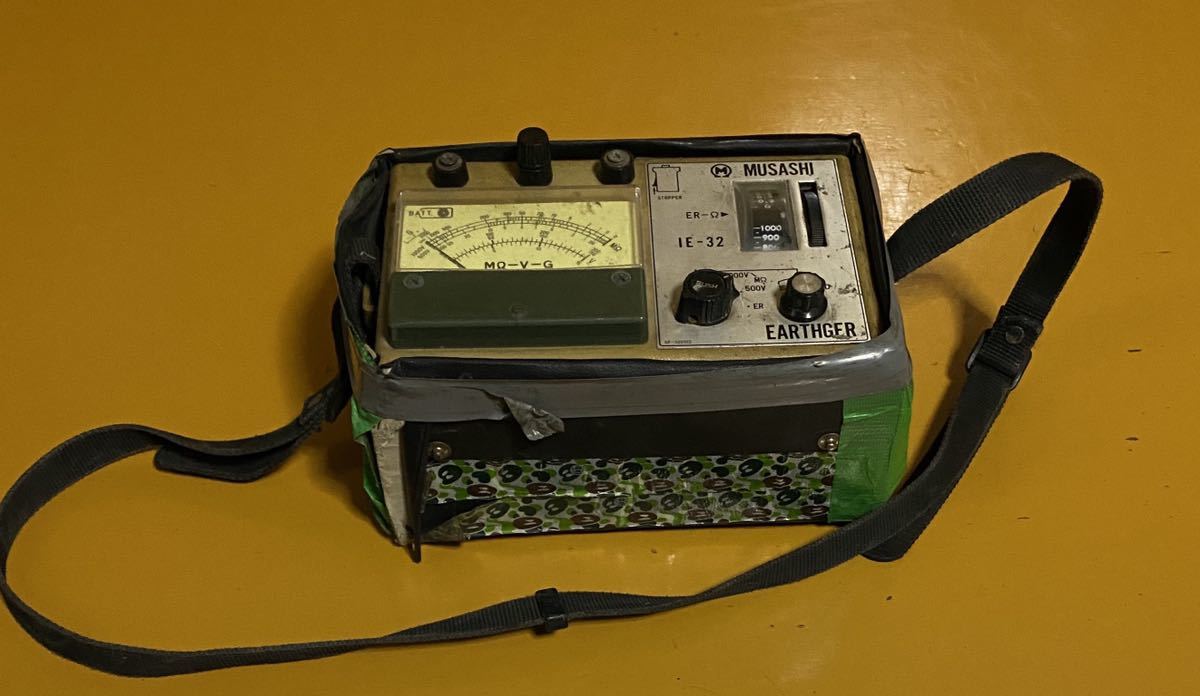 絶縁抵抗計 MUSASHI接地抵抗計 IE32商品説明商品名 アースガー型式 IE－32 の落札情報詳細 - Yahoo!オークション落札価格 ...