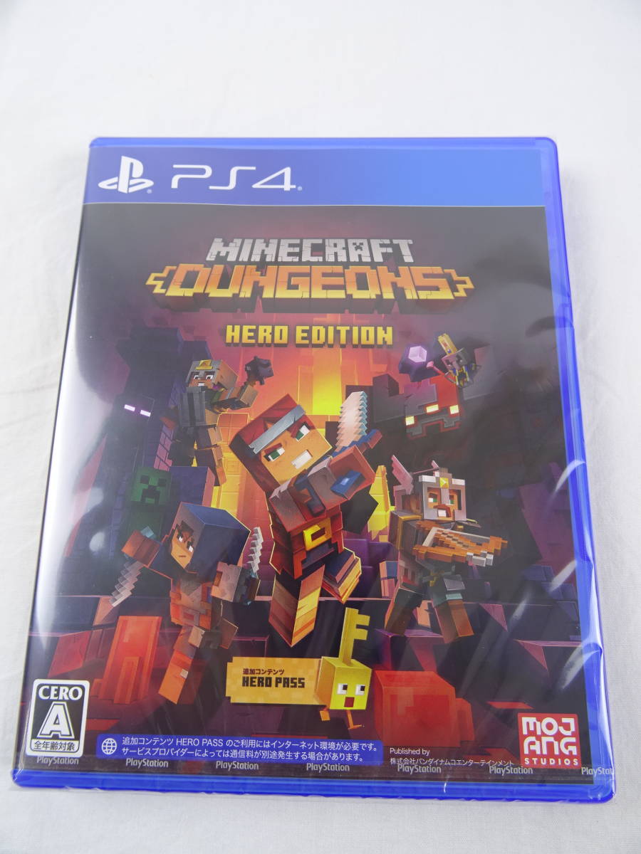 【新品】U855★PS4★Minecraft Dungeons Hero Edition★中古の落札情報詳細 - ヤフオク落札価格検索 オークフリー