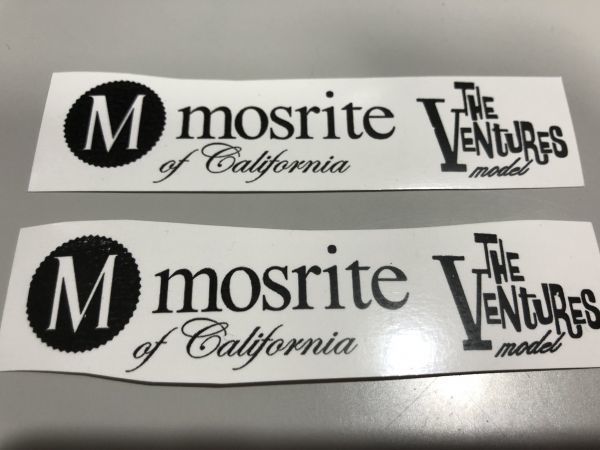【新品】【アウトレット】Mosrite Ventures ロゴ デカール モズライト ベンチャーズ #DECAL-MOSVEN-LOGOOの ...