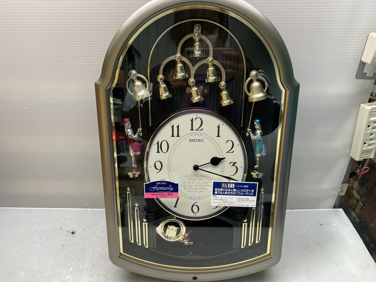 【新品】未使用保管品!!SEIKO(チャーミングベル)からくり掛時計【RE537N】の落札情報詳細 - ヤフオク落札価格検索 オークフリー