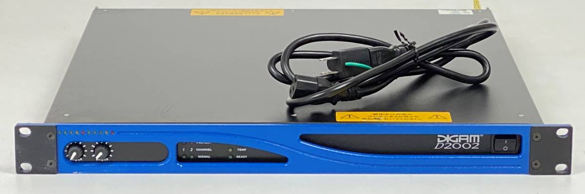 SG-159 POWERSOFT DIGAM D2002 2チャンネル パワーアンプ 動作品 業務用 PA機器 ライブハウス 販売元 音響特機 ...