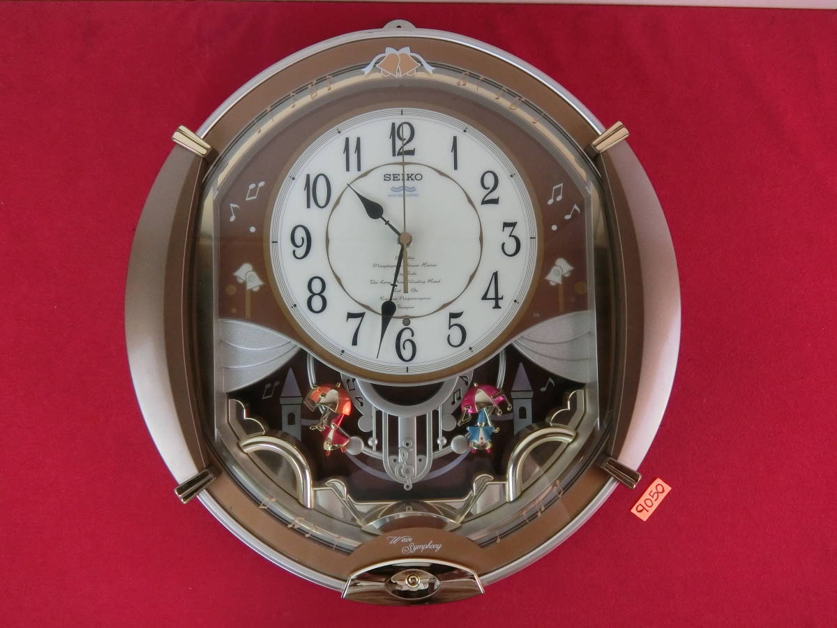 (1118-9050) SEIKO AM214S セイコー 掛け時計 ノーチェック ジャンクの落札情報詳細 - ヤフオク落札価格検索 オークフリー