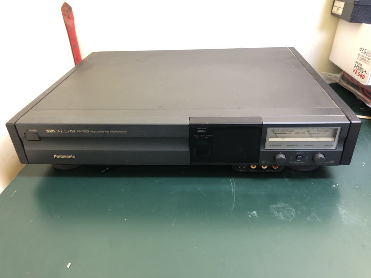 Panasonic パナソニック S-VHS Hi-Fi GT 4W NV-FS65 HQ MULTIPLEX VIDEO CASSETTE RECORDER ビデオデッキ の落札情報詳細 ...