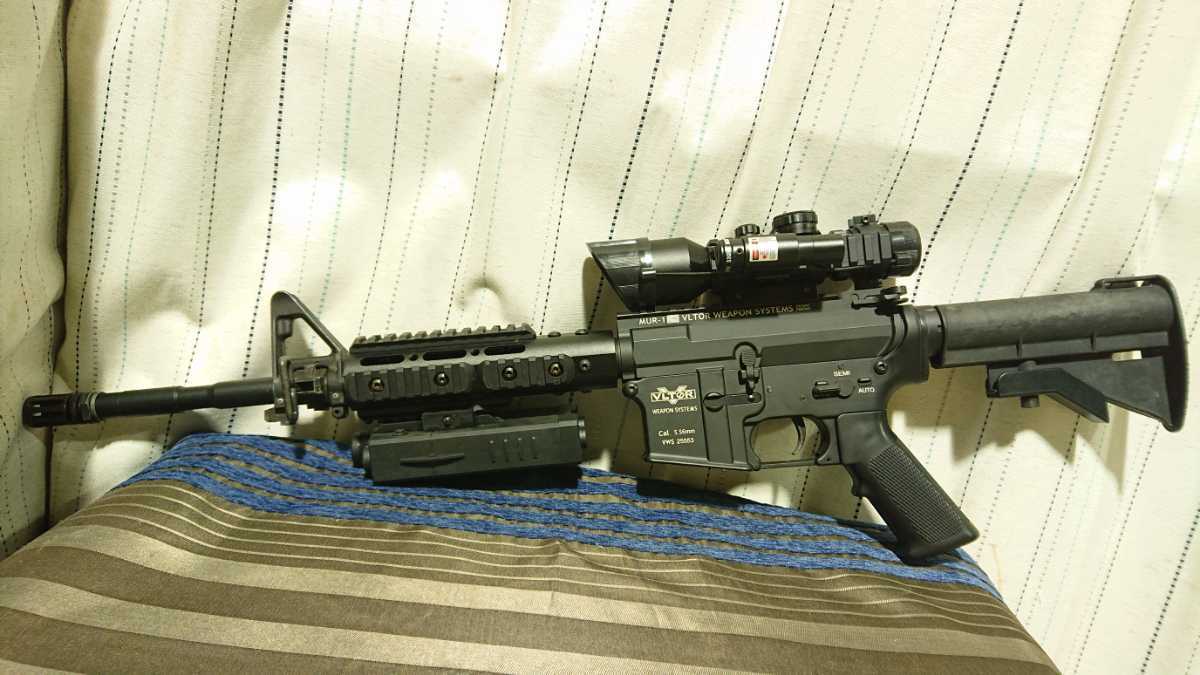 MUR-1 vltor weapon systems 電動ガン サバゲーグッズ サバイバルゲーム スコープ ミリタリー トイガン カスタム品の ...