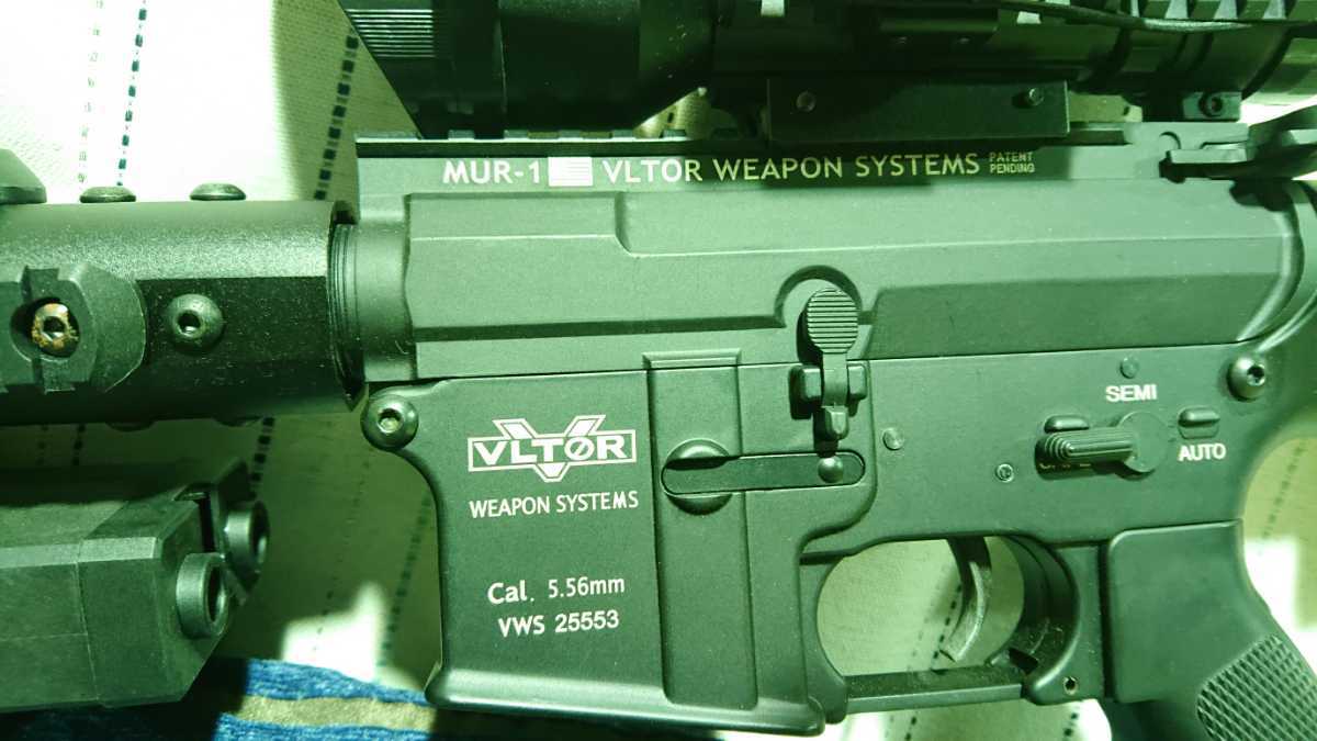 MUR-1 vltor weapon systems 電動ガン サバゲーグッズ サバイバルゲーム スコープ ミリタリー トイガン カスタム品の ...