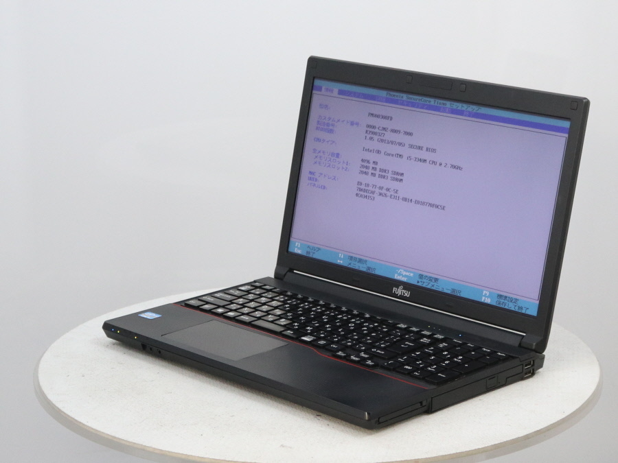 FUJITSU FMVA0300FD LIFEBOOK A573/GW Core i5-3340M 2.70GHz 4 GB 320 GB HDD 1週間保証の落札情報詳細 - ヤフオク落札 ...