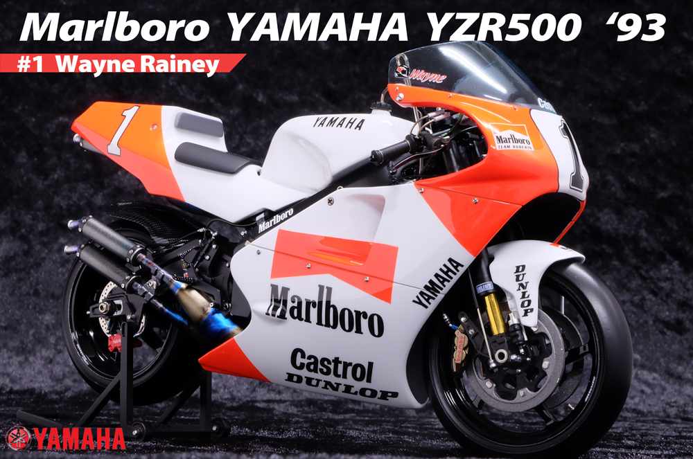 【新品】 1/12 STUDIO27 '93 Marlboro YAMAHA YZR500 #1 Wayne Rainey車 塗装済完成品 の落札情報詳細 - Yahoo!オークション落札価格 ...