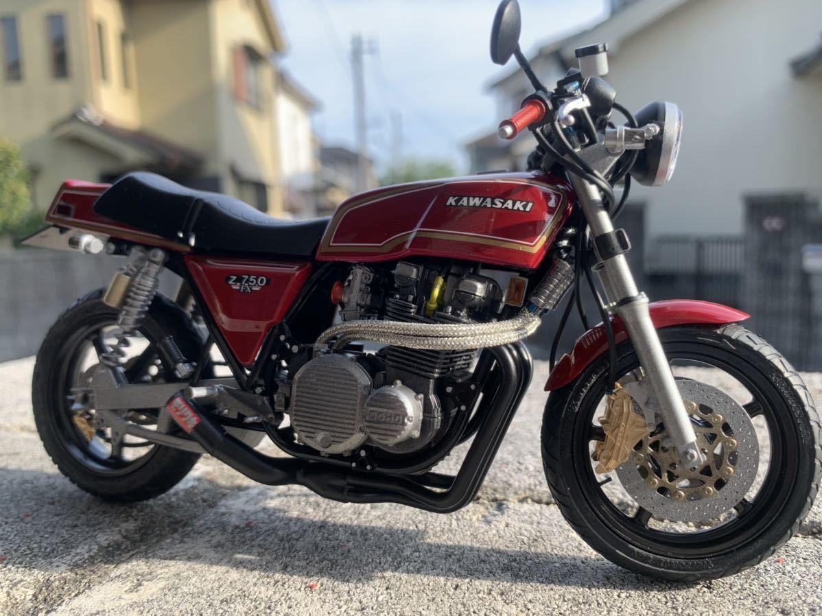 【新品】1／12 アオシマ Kawasaki Z750FX フルカスタムの落札情報詳細 - Yahoo!オークション落札価格検索 オークフリー