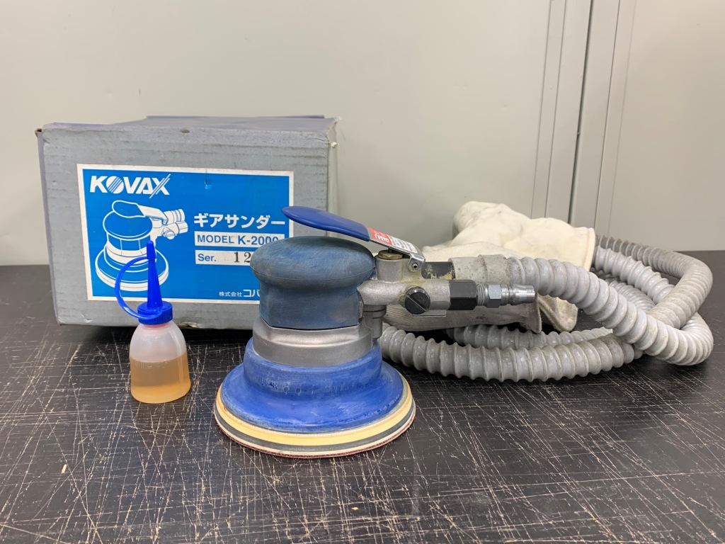 b80 KOVAX コバックス ギアサンダー K-2000 中古 動作未確認 現状品の落札情報詳細 - Yahoo!オークション落札価格検索 ...