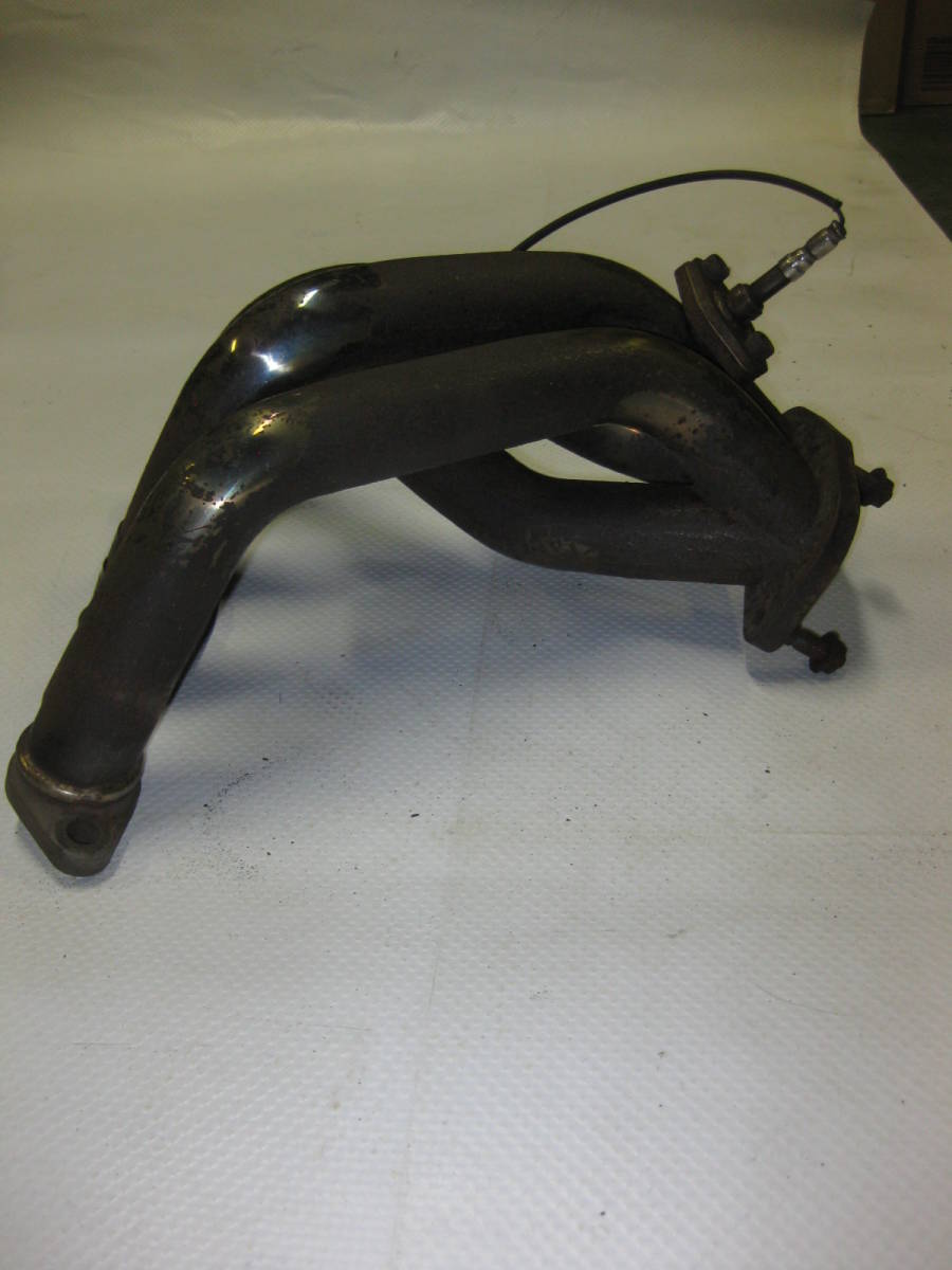 AW11 MR2 後期 SC エキマニ エキゾーストマニホールド タナベ製 O2センサー付 スーパーチャージャー タコ足 TANABE 4AG ...