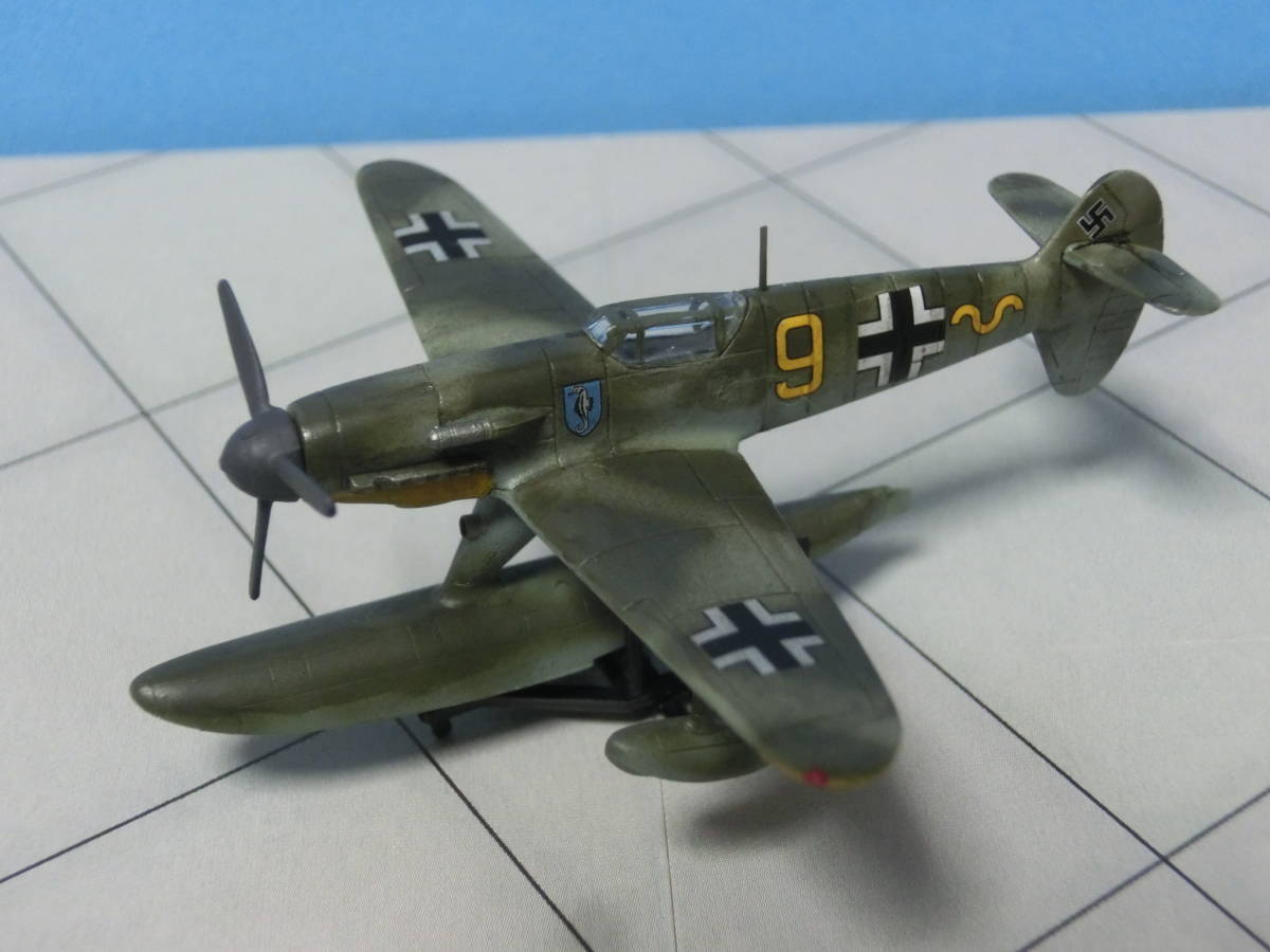 612 1/144 メッサーシュミット Bf109W ヴァッサーフルークツオイク 水上機 下駄履き 単フロート型 完成品の落札情報詳細 ...
