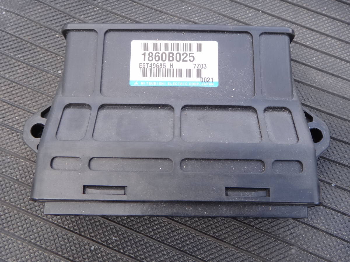 レターパックプラス520円発送！希少！三菱i HA1W ターボ 後期型 エンジンコンピューター 1860B025 ECU アイの落札情報詳細 - Yahoo!オークション落札価格検索 オークフリー