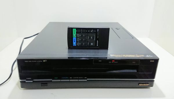 【動作良好+整備品!!】 SHARP シャープ VP-R70B VHDプレーヤー ビデオディスクプレイヤー 3D/MICミキシング ※ VP-R20B 兄弟機 D210312184の落札情報 ...