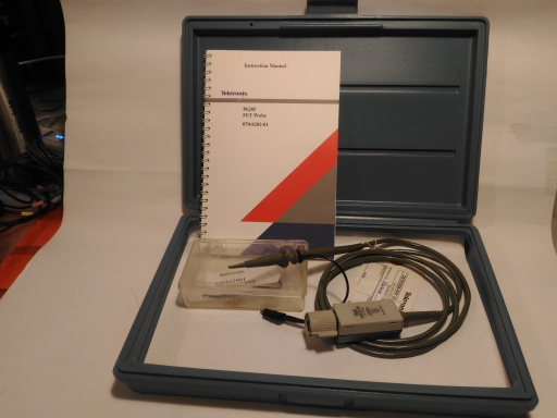 【新品】テクトロニクス P6205 FET プローブ 未使用品／ケースとマニュアル付きの落札情報詳細 - ヤフオク落札価格検索 オークフリー