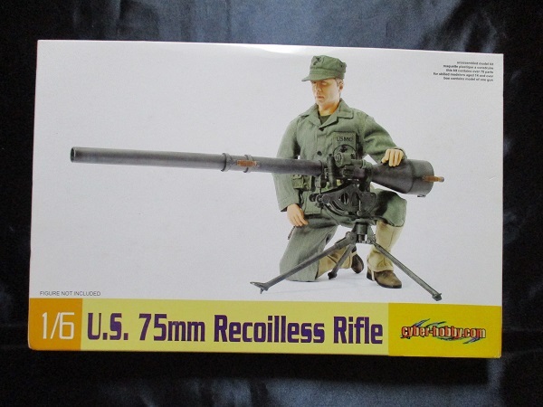【新品】1/6 アメリカ軍 陸上自衛隊 M20 75mm無反動砲(DRAGONドラゴン・Cyber Hobbyサイバーホビー)U.S 75mm ...