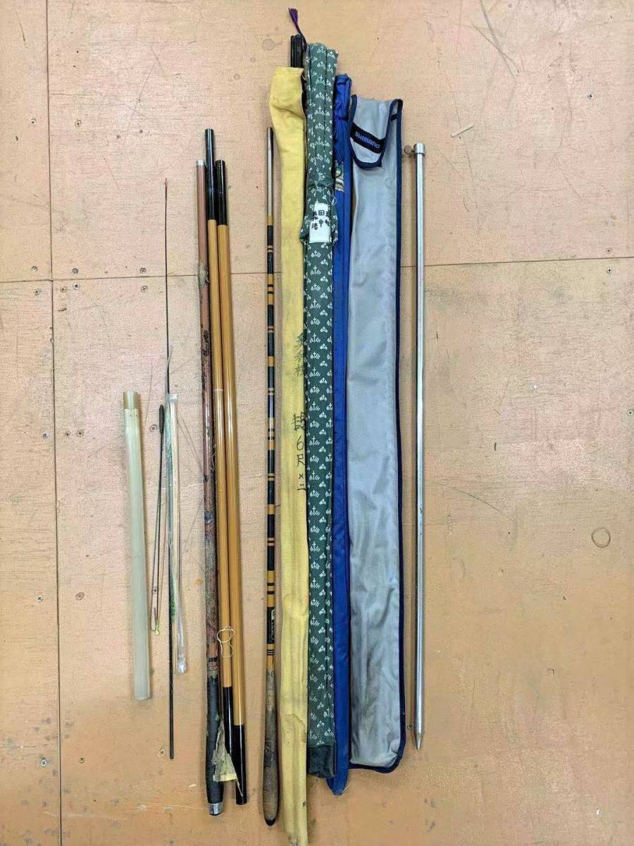 釣具 SHIMANO ムビックEBISU BLACH ROD 風月90 田中義浩玉松 奥利根 釣竿 振出 まとめ売り のじりパワー 投げ竿 万能竿 Daiwaの落札情報詳細 - ヤフオク落札 ...