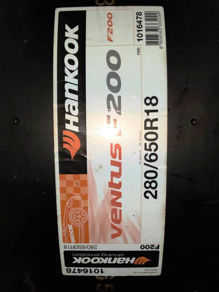 【新品】HANKOOK ventus F200 レーシングタイヤ 280/650R18 2本 未使用品の落札情報詳細 - ヤフオク落札価格検索 ...