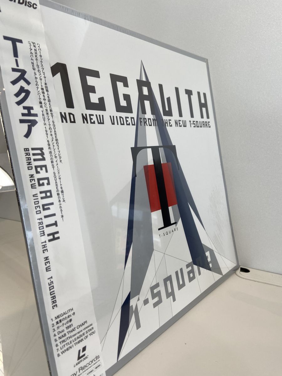 LD /T-SQUARE /MEGALITH BRAND NEW VIDEO FROM THE NEW T-SQUARE /ソニーレコード SRLM 278 /帯付き 【M004】の落札情報 ...