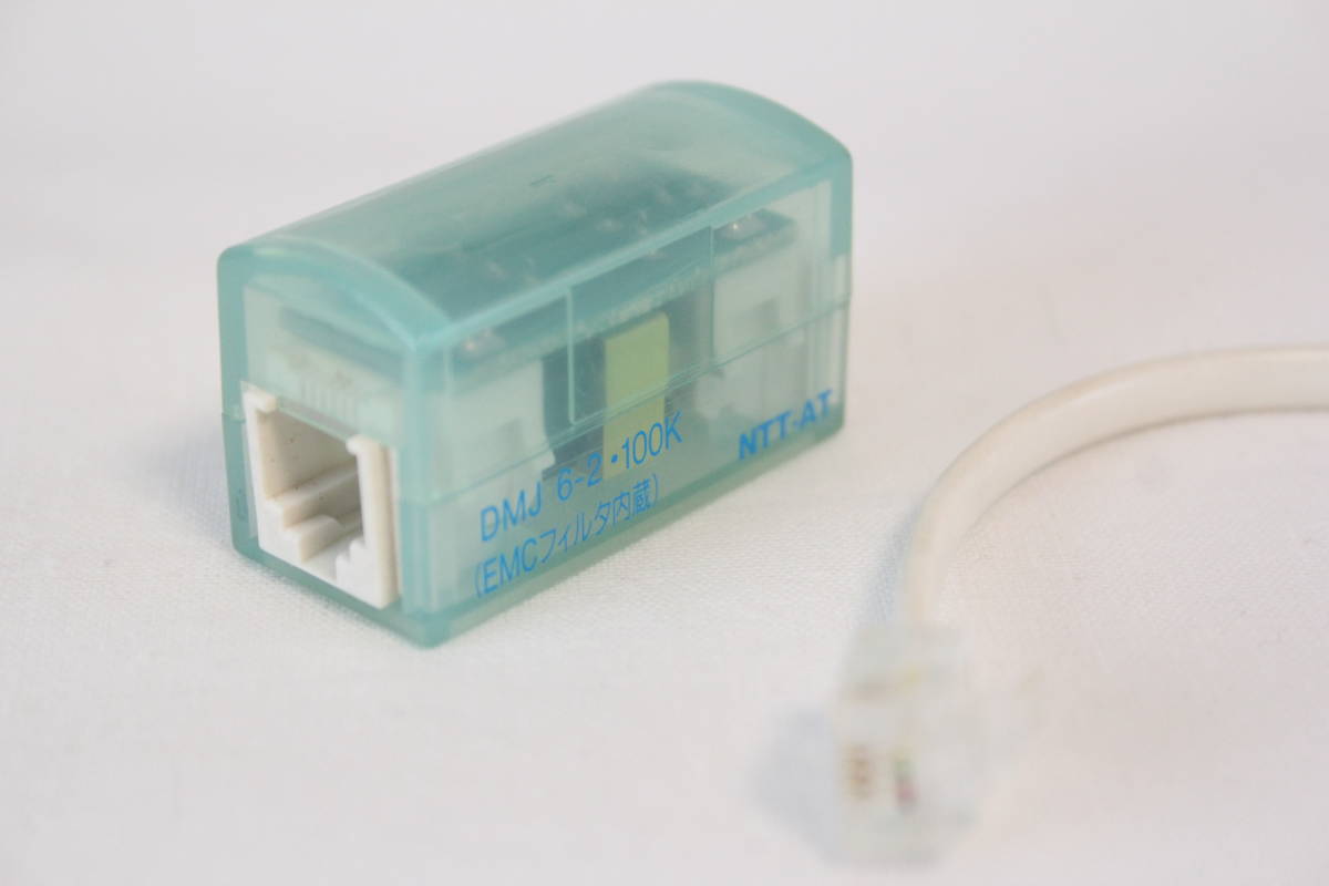 EMCフィルタ内蔵 中継コネクタ NTT-AT DMJ 6-2・100Kの落札情報詳細 - Yahoo!オークション落札価格検索 オークフリー