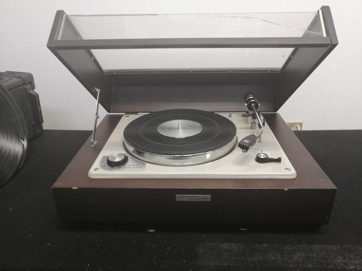 【X72】CEC アイドラー式 レコードプレーヤー STP-92 ターンテーブルの落札情報詳細 - ヤフオク落札価格検索 オークフリー