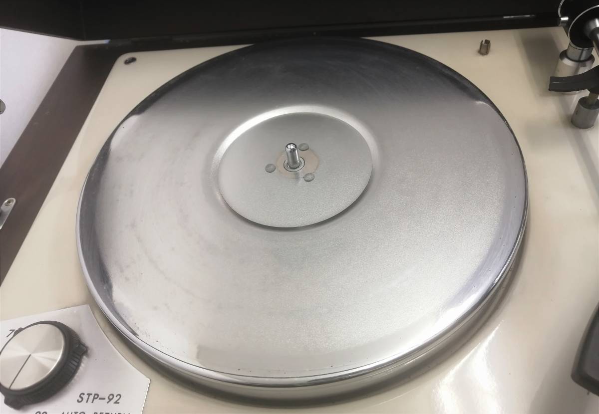 【X72】CEC アイドラー式 レコードプレーヤー STP-92 ターンテーブルの落札情報詳細 - ヤフオク落札価格検索 オークフリー