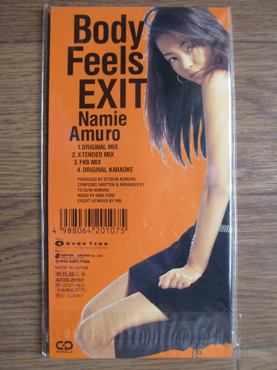 【新品】新品未開封 安室奈美恵「Body Feels EXIT」タイトー家庭用通信カラオケX55 TV-CFソング 8cm SINGLE CDの落札情報詳細 - ヤフオク落札価格検索 オークフリー