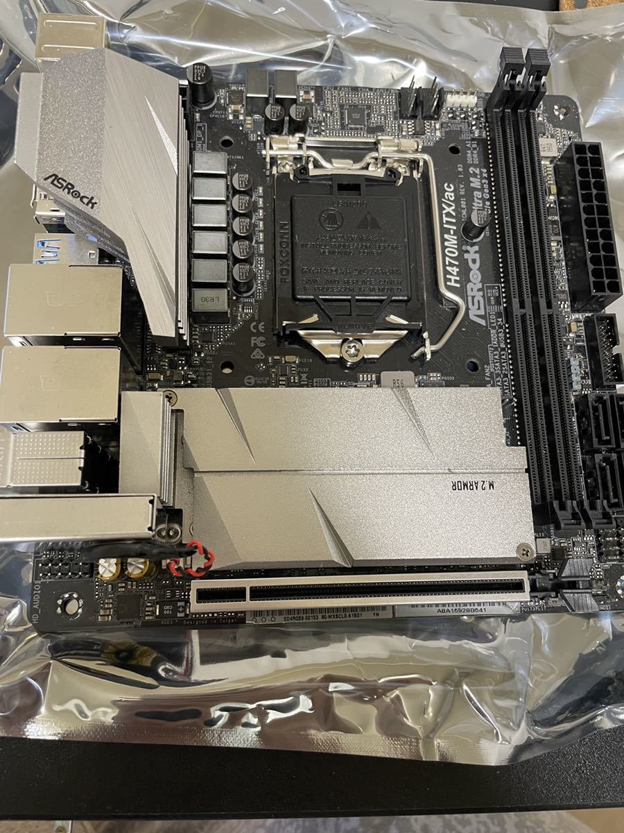 ジャンク扱い ASRock H470M-ITX/ac Mini-ITX インテル LGA1200 マザーボードの落札情報詳細 - Yahoo ...