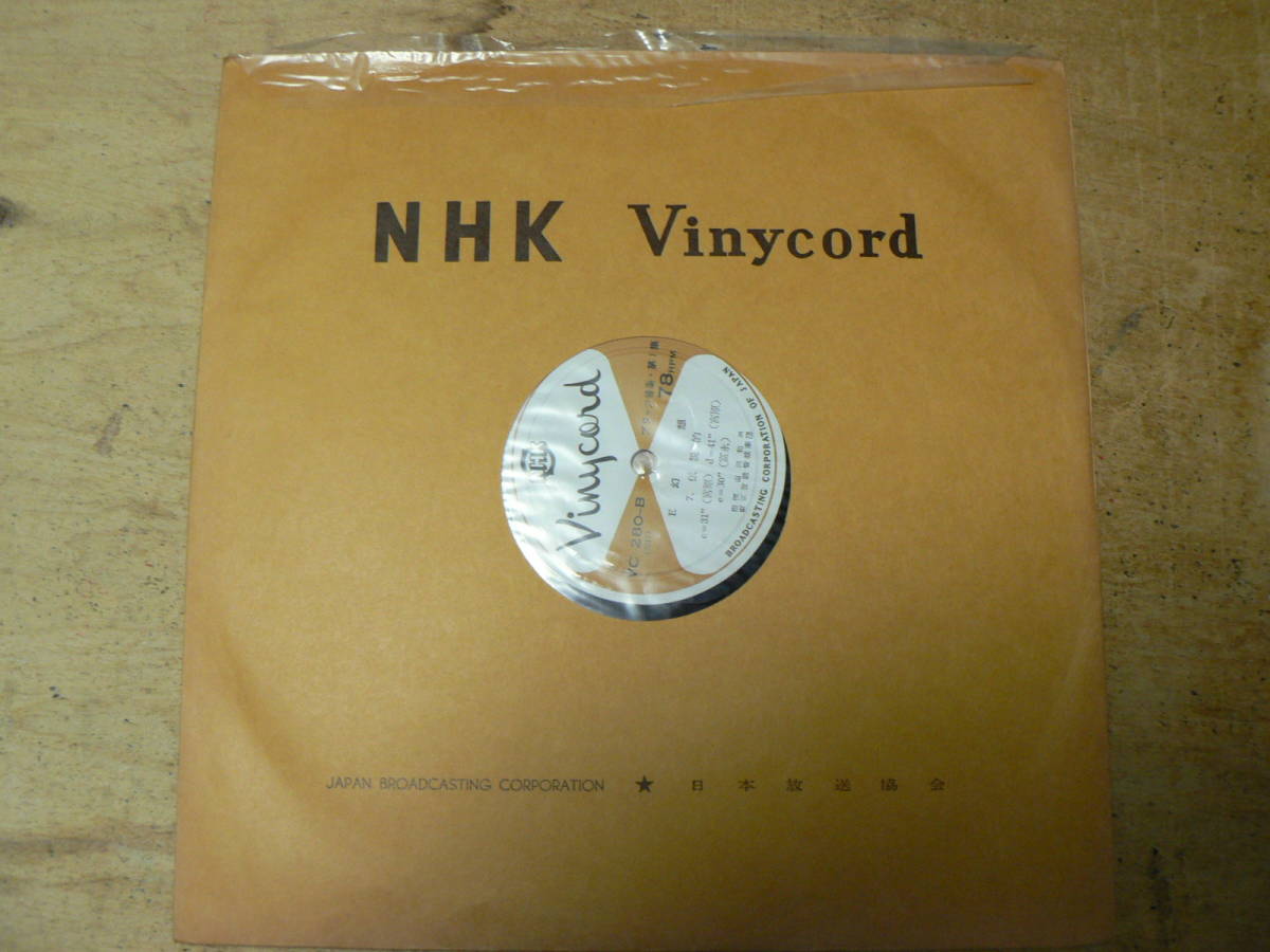 【やや傷や汚れあり】LP NHK 日本放送協会 VINYCORD ブリッジ音楽 第1集 幻想/伝説的/宮原 富永 平岡 箕作他 /山田和男指揮 東京放送管弦楽団の落札情報詳細 - ヤフオク落札 ...