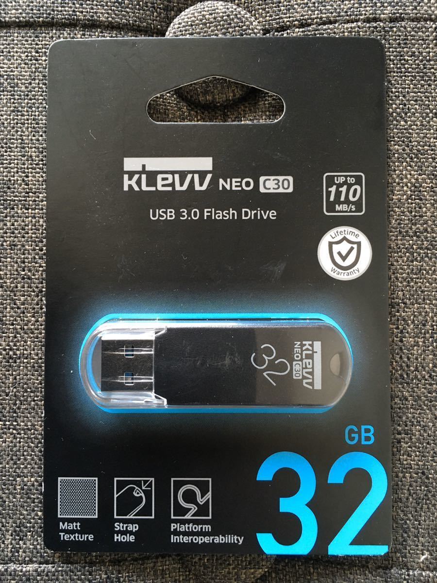 【未使用】ESSENCORE U032GUR3-NC-JP USBメモリ USB3.0対応 KLEVV NEO C30 32GB ブラック 未使用品 《送料無料》の落札情報詳細 - ヤフオク ...