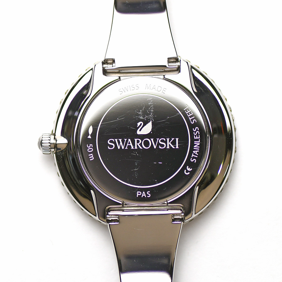 【やや傷や汚れあり】SWAROVSKI スワロフスキー Crystal Rose クリスタルローズ ウォッチ 5483853 クォーツ ...