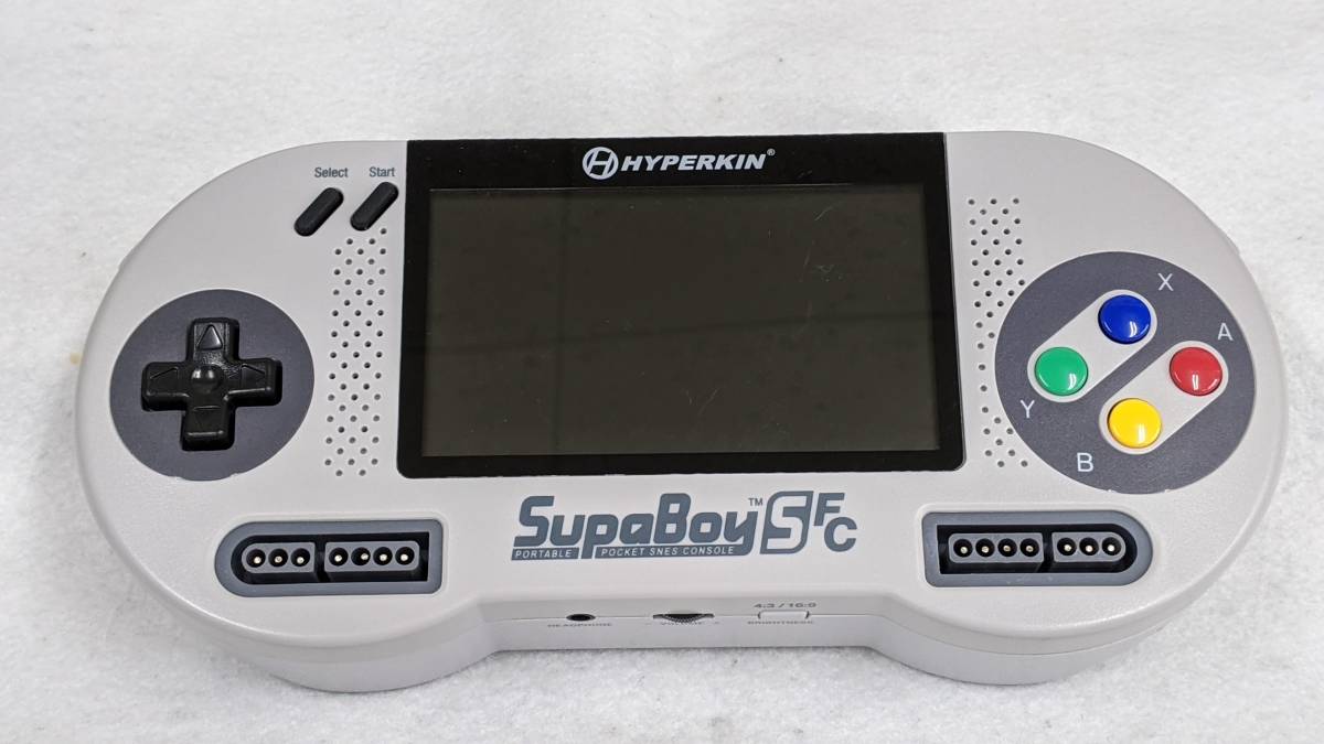 【傷や汚れあり】 中古!! HYPERKIN 【 SupaBoy SFC 】 簡易動作確認済み 使用感、キズ多め、軽く掃除済み、付属品無し ...