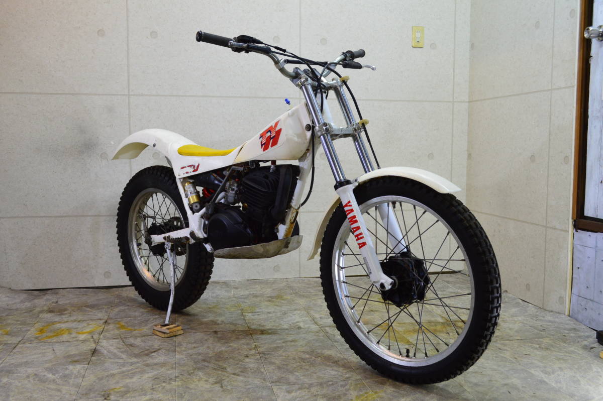 YAMAHA TYZ250 4GG TY250Z スコティッシュ（スコルパ）補機類付 登録書有り トライアル の落札情報詳細| ヤフオク落札 ...