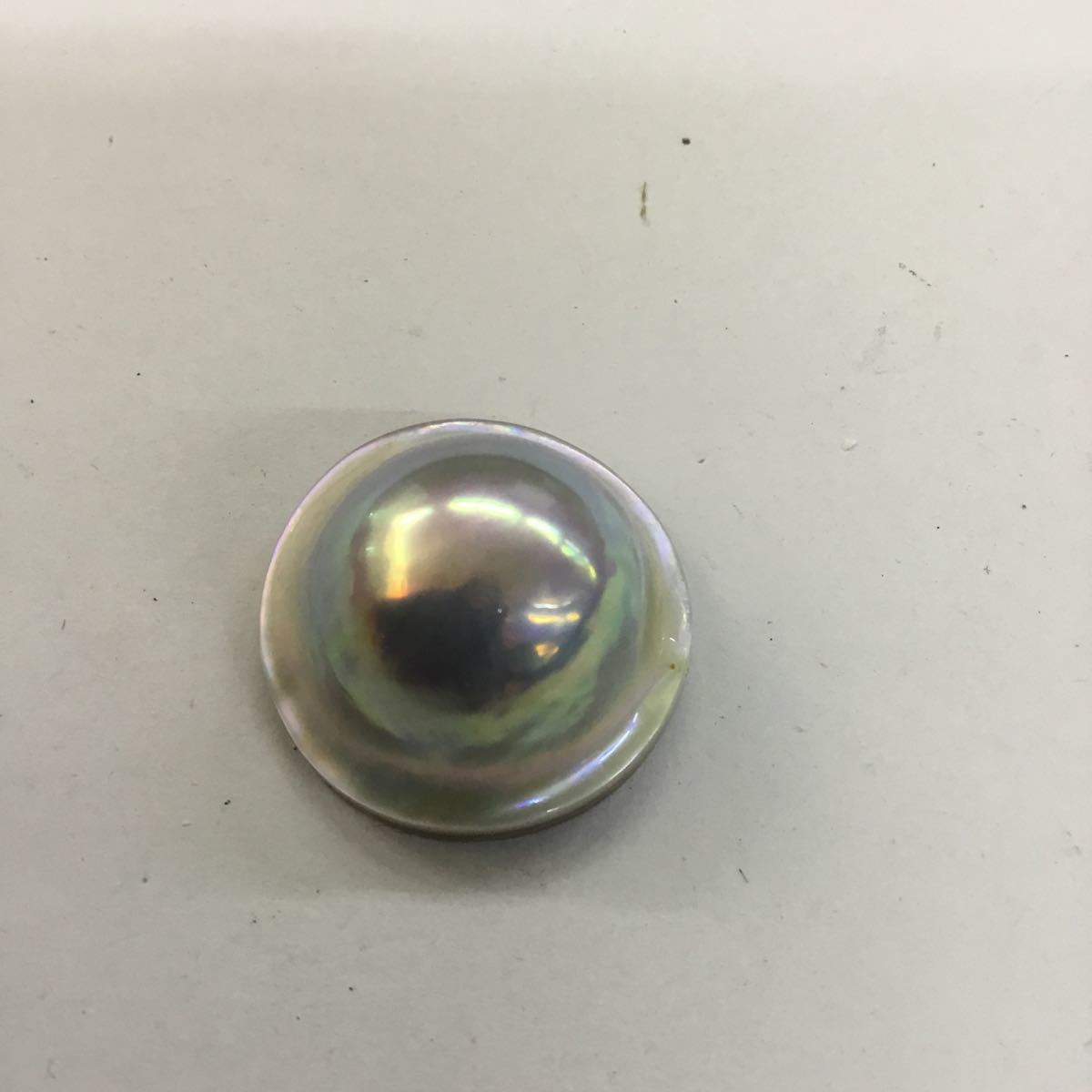 【傷や汚れあり （詳細）】 ハ8522H 艷やかマベパール 大きめルース 約20×21ミリ アクセ作りなどに 送料込み の落札情報詳細 ...