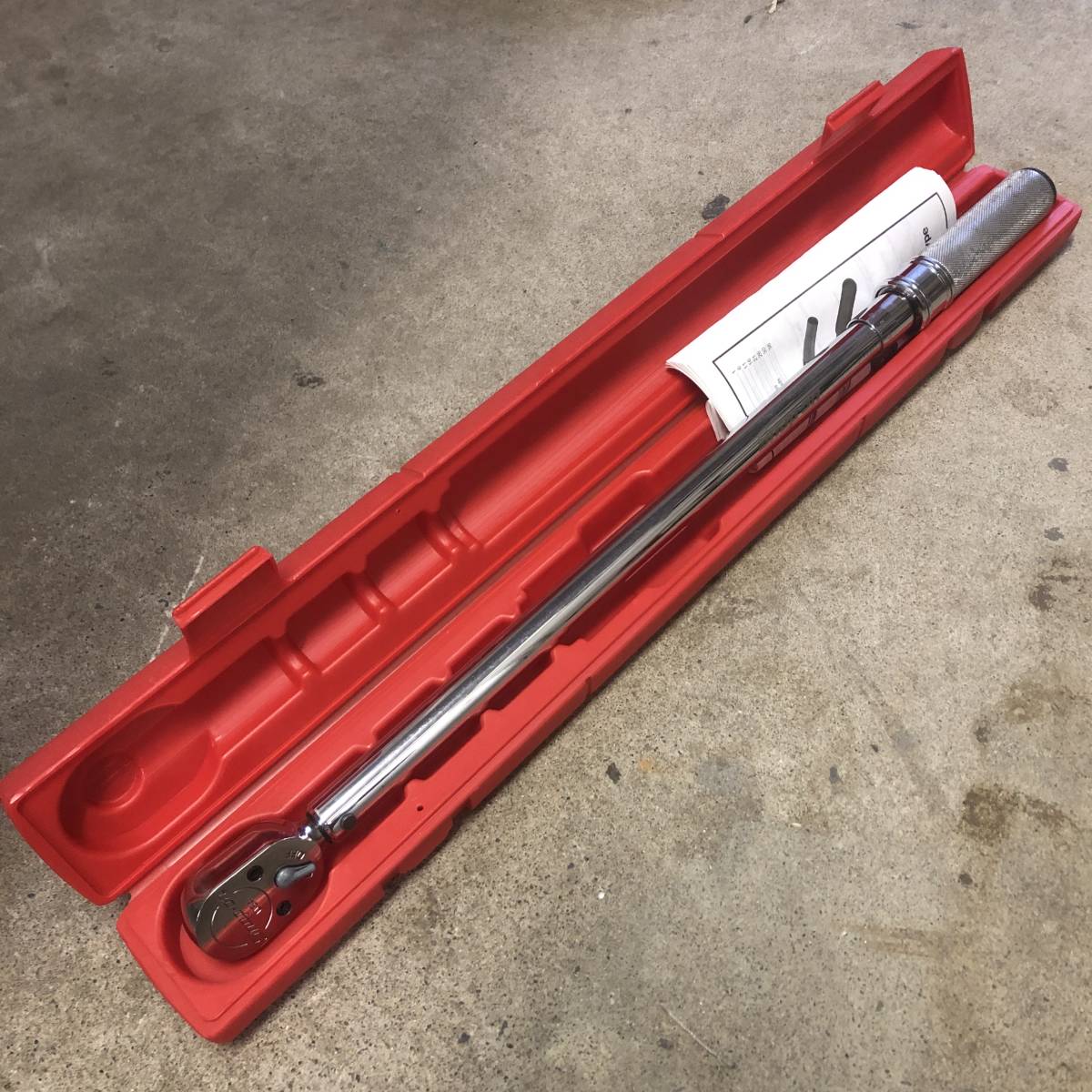 【中古】中古 スナップオン QC2175 ヘッド差し替え式 トルクレンチ s40 の落札情報詳細| ヤフオク落札価格情報 オークフリー