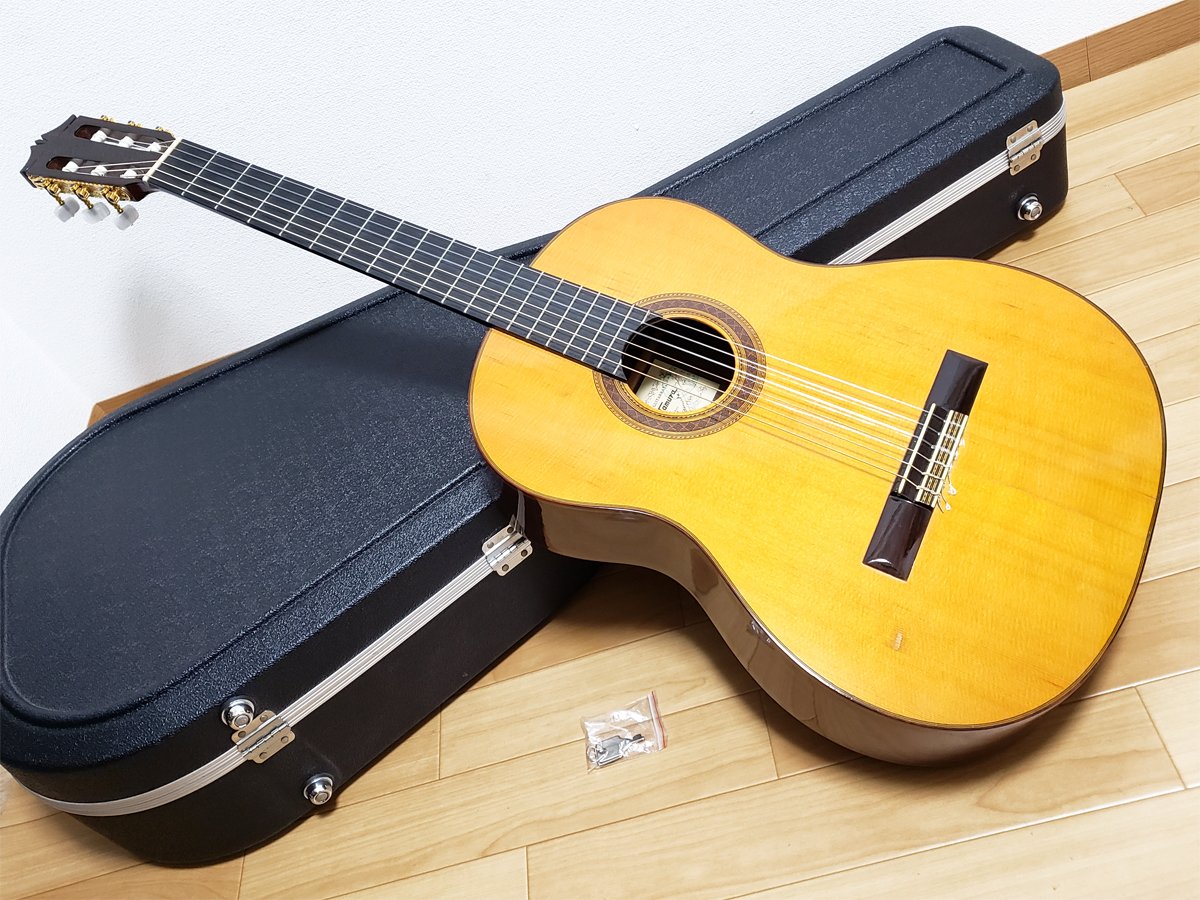 【傷や汚れあり】1966年 Guitarra Tamura 流星 ハードケース付き 田村 廣 タムラ コンサートギター クラシックギター