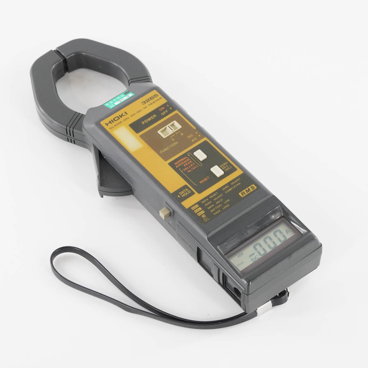 【やや傷や汚れあり】[DW]USED 8日保証 動作確認済 HIOKI 3265 CLAMP ON AC/DC Hi TESTER クランプ ...
